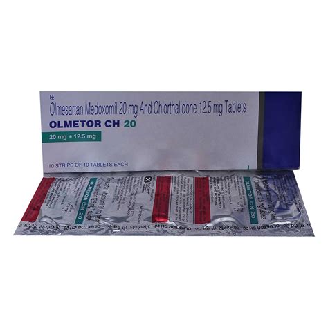 Olmetor Ch 20 Tablet 10s Price Uses Side Effects Composition