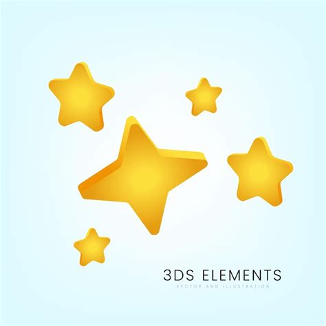 별3d 벡터 Freepik에서 무료 고품질 벡터를 다운로드하세요 Freepik