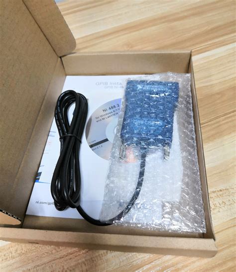 Купить Интерфейсы Gpib And адаптеры Gpib Usb Hs New National Instruments Gpibusbhs Interface