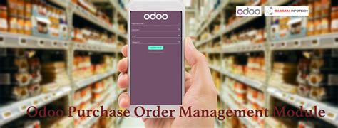 Odoo Purchase Management Module ERP For Purchase Management