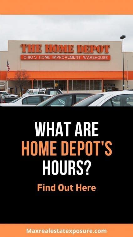 Home Depot Hours When Do Stores Open And Close