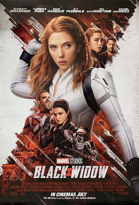 Black Widow Scarlett Johansson Poster