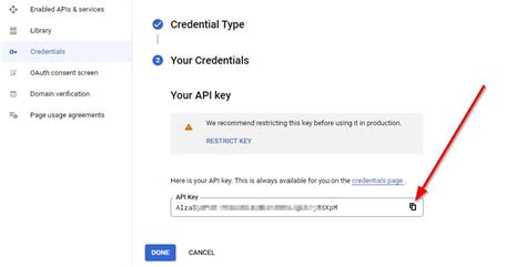how to get youtube api key