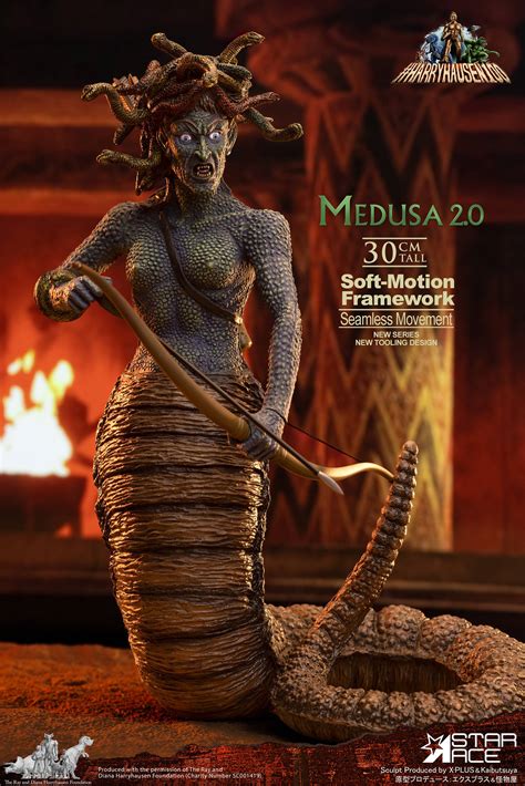 Clash Of The Titans Medusa 20 Ray Harryhausen Ver Star Ace Toys Clash Of The Titans Medusa 20 Ray Harryhausen Ver Star Ace Toys
