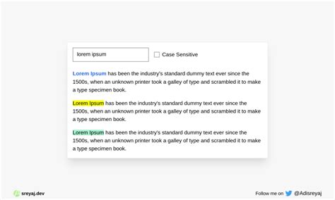 Highlight Text In Paragraphs With A Simple Directive In Angular Dev Community