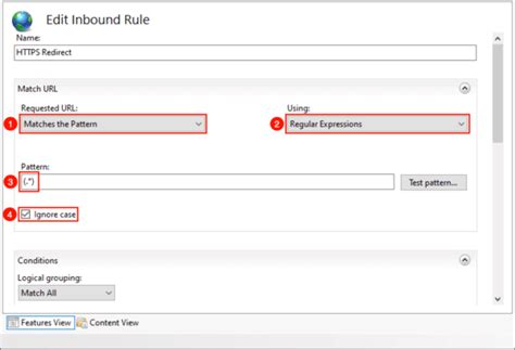 Iis Redirect To With Windows 10