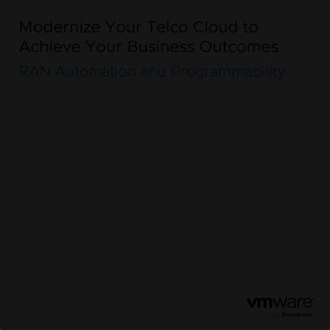 Vmware Telco Cloud On Linkedin Step Into The Future With Telco Cloud Platform Rans Common