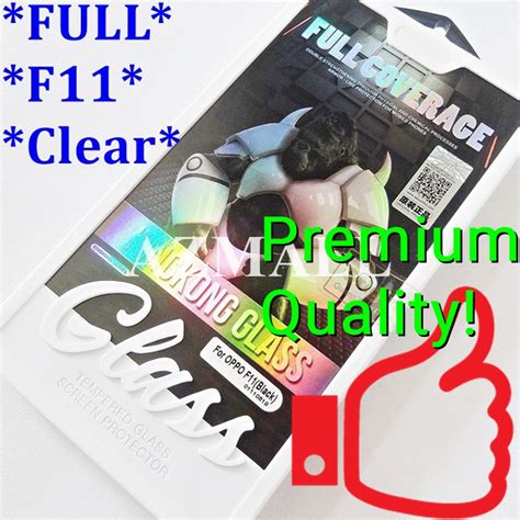 Kingkong Original Atb Hd Clear Full Cover Coverage Tempered Glass