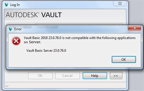 Solved Vault Basic 2018 230760 Is Not Compatible With The Following Applications Autodesk