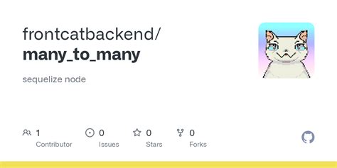 Github Frontcatbackendmanytomany Sequelize Node