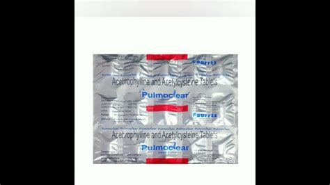 Pulmoclear Tablet Use In தமிழ் Youtube