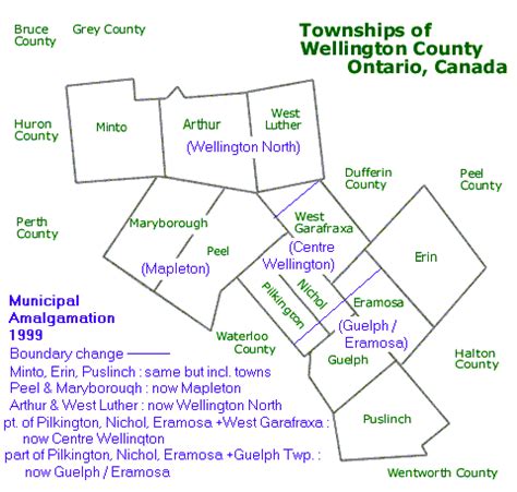 Wellington County Ontario Genweb