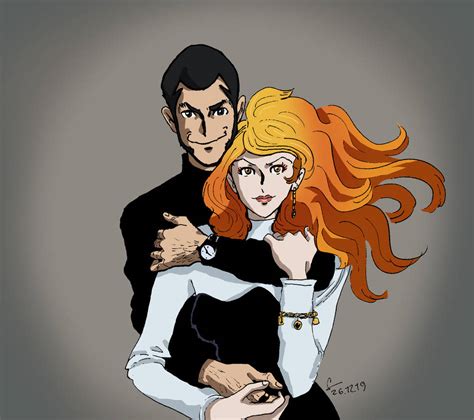 Lupin And Fujiko Fashion Couple Colored By Shinreddear On Deviantart