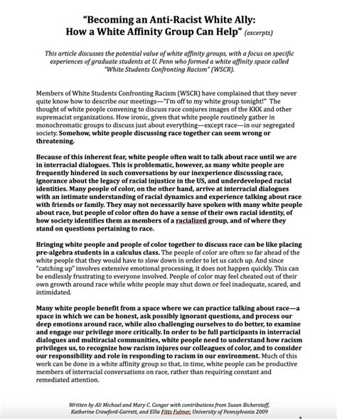 Sacramento City Unified School District Racial Affinity Groups