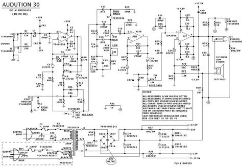 Crafting The Ultimate Guitar Amplifier Unveiling The Circuit Diagram