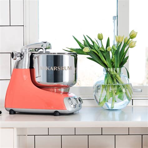 Ankarsrum Assistent Original Food Mixer Coral Crush Borough Kitchen
