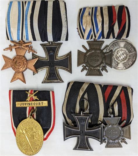Sold At Auction Ww1 German Military Medal Sets 4