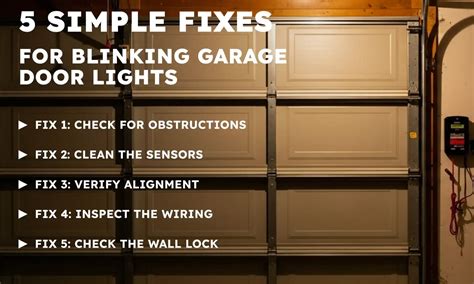 Why Is The Garage Door Light Blinking And Not Opening Uad