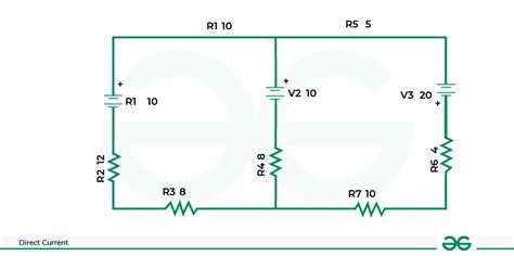 Dc Circuit Geeksforgeeks