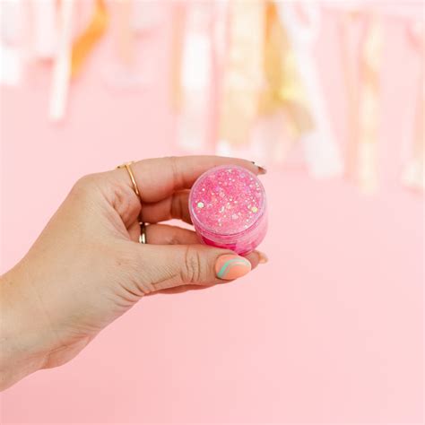 Bright Pink Hair Glitter Gussy Up Bow Co