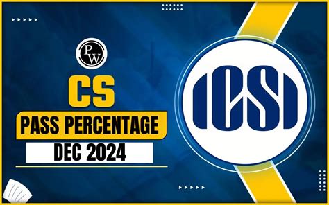 Icsi Cs Pass Percentage Dec 2024 Out Cs Executive And Professional Pass Percentage