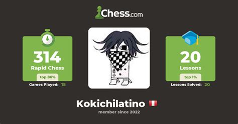 Kokichi Latino Kokichilatino Chess Profile