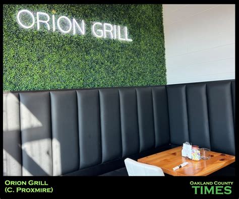 Oc Restaurant Quest Orion Grill Oakland County Times