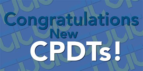 More Than 50 Industry Professionals Pass The 2025 Cpdt Exam Aspe Pipeline