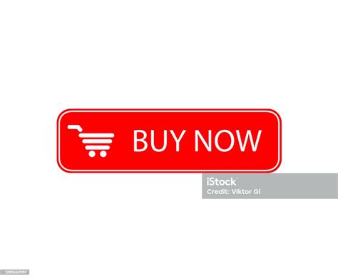 웹의 중간 및 흰색 배경에 텍스트와 트롤리가 있는 빨간색 버튼을 구입합니다 구매에 대한 스톡 벡터 아트 및 기타 이미지 구매 누름 버튼 3가지 개체 Istock