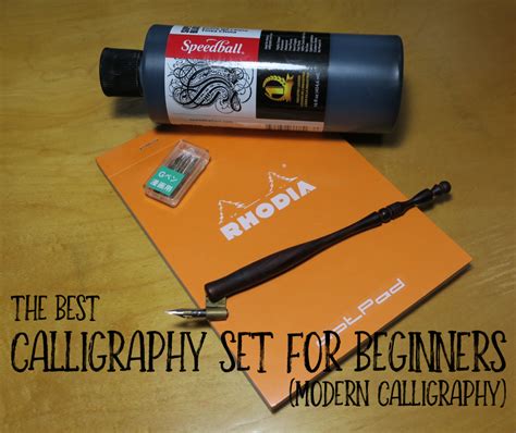 Best Calligraphy Set For Beginners Modern Calligraphy