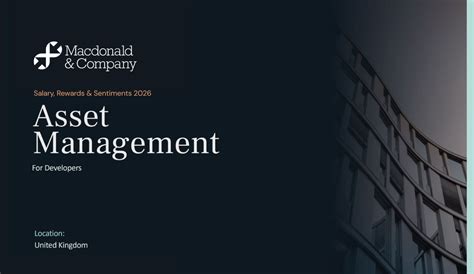 Asset Management Developers Salary Uk 2026 Macdonald And Company