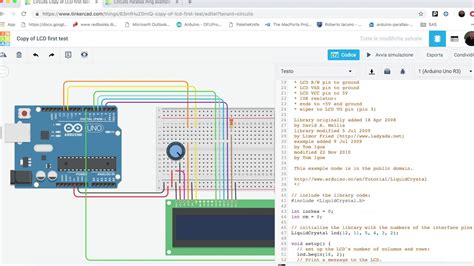 Tinkercad Lcd Ping Ultrasonic Sensor Youtube