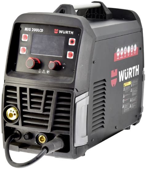Инверторен заваръчен апарат за МИГ МАГ Mig 200 Lcd Wuerth Bg Shop
