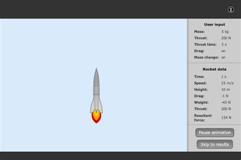 Rocket Launch Simulation Play Online On Flash Museum 🕹️