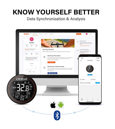 Cycplus M2 Gps Bicycle Computer Wireless Ant Bluetooth Waterproof Spe