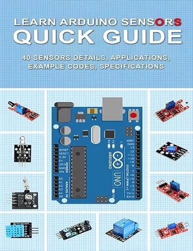 خرید و قیمت دانلود کتاب Learn Arduino Sensors Quick Guide 40 Sensors