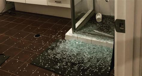 Womans Shock After Glass Shower Door Shatters Spontaneously