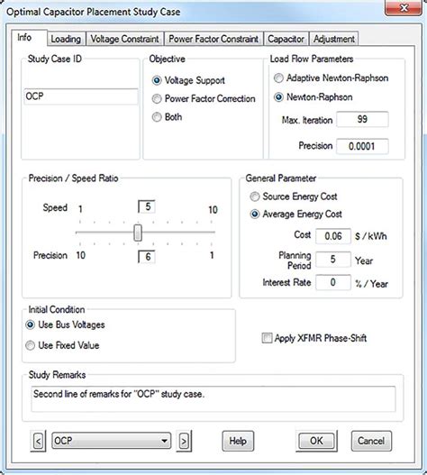 optimal capacitor placement distribution network analysis etap