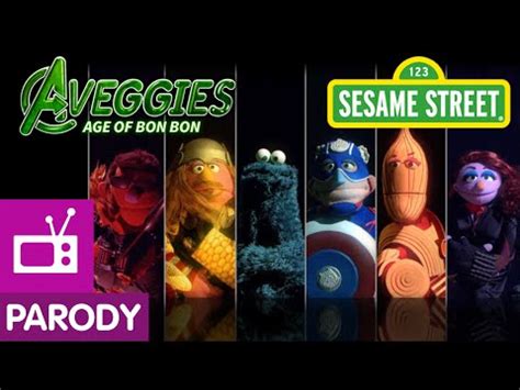 Cookie Monster Is Hulk In Sesame Streets Avengers Parody The Aveggies Age Of Bon Bon Geek