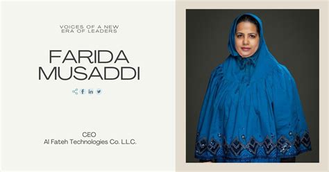 Farida Musaddi As A Voice For A New Era Of Leaders