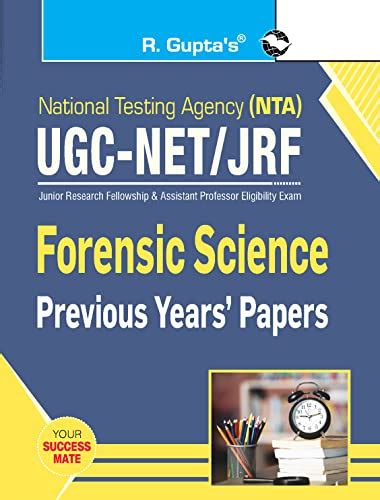 NTA UGC NET JRF Forensic Science Paper II Previous Years Papers By RPH Editorial Board