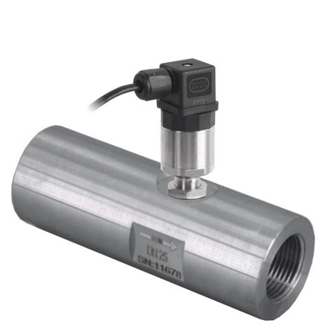 Female NPT Conntection Turbine Flowmeter MA Output High Pressure REDPLUM Flow Meter