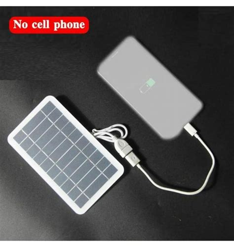 휴대용 태양 전지 패널 Usb 안전 충전 안정화 배터리 충전기 보조배터리 전화 야외 캠핑 가정용 5v 2w 티몬