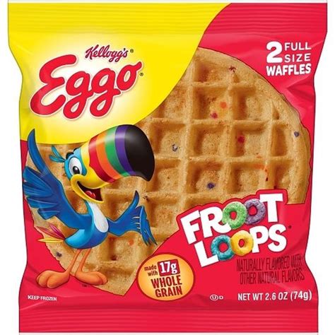 Eggo Froot Loop Whole Grain Waffles Foodservicedirect