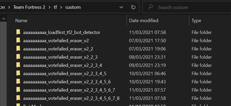 [bug] new aaaaaa votefailed eraser folder being created on every start · issue 301 · pazerop