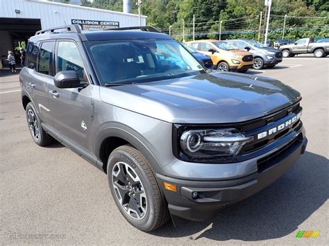 2022 Carbonized Gray Metallic Ford Bronco Sport Outer Banks 4x4