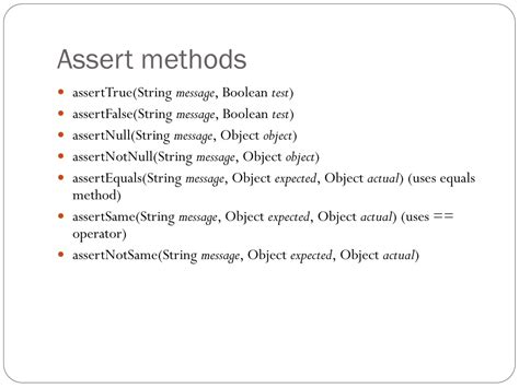 Ppt Junit Powerpoint Presentation Free Download Id1412440