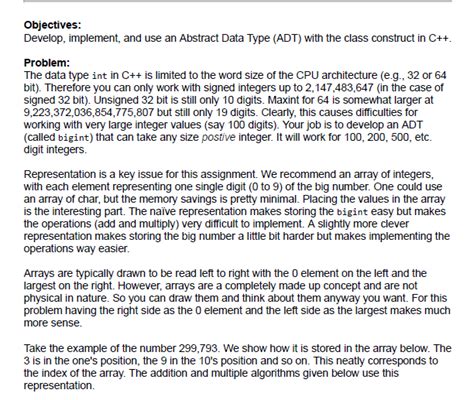 Objectives Develop Implement And Use An Abstract Chegg Com