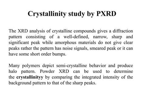 Lecture 1 Principle And Application Of X Ray Diffractometerpdf