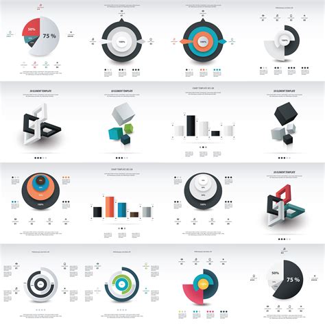 Chart Infographics Template 1226414 Vector Art At Vecteezy